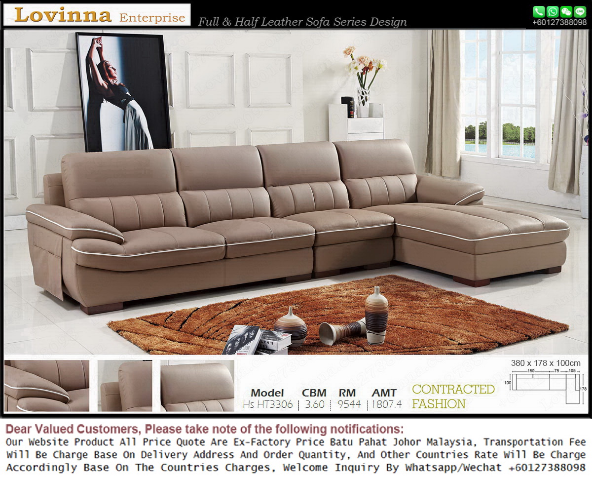 Lovinna Leather Sofa Page D (Recliner)